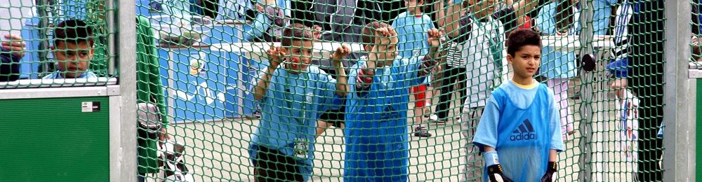 Rooftop Soccer - Upper 90 rooftop soccer pitches, Queens, New York