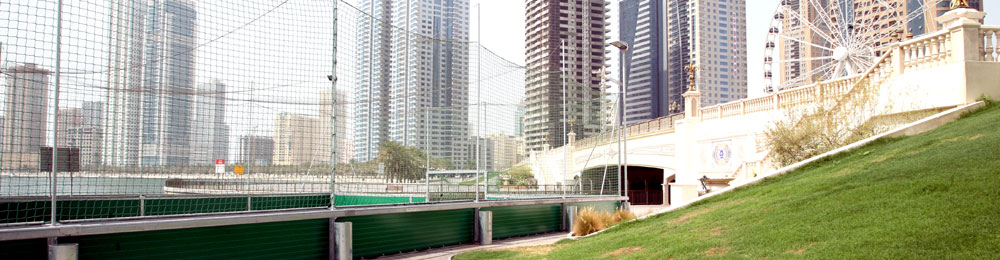 Rooftop Soccer - Upper 90 rooftop soccer pitches, Queens, New York