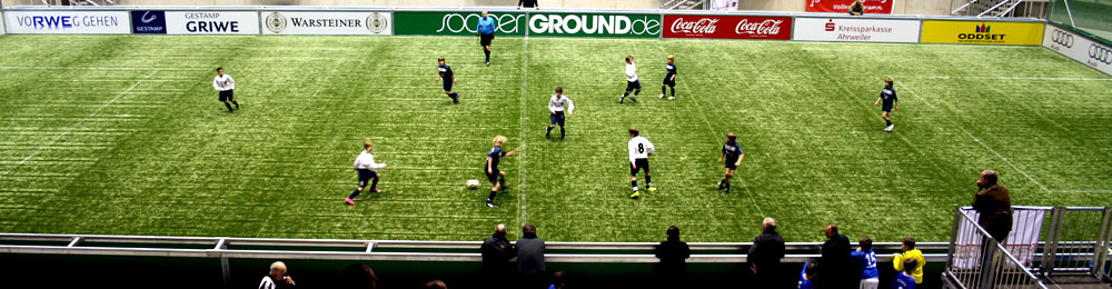 Rooftop Soccer - Upper 90 rooftop soccer pitches, Queens, New York