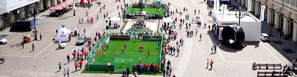 Fan Activation on Soccer Mini-Pitch - Pro Clubs using Soccer Mini ...